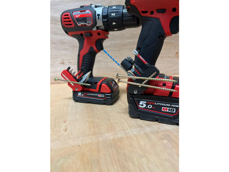 Magnetic Bit Holder for Milwaukee M18 Tools - StealthMounts